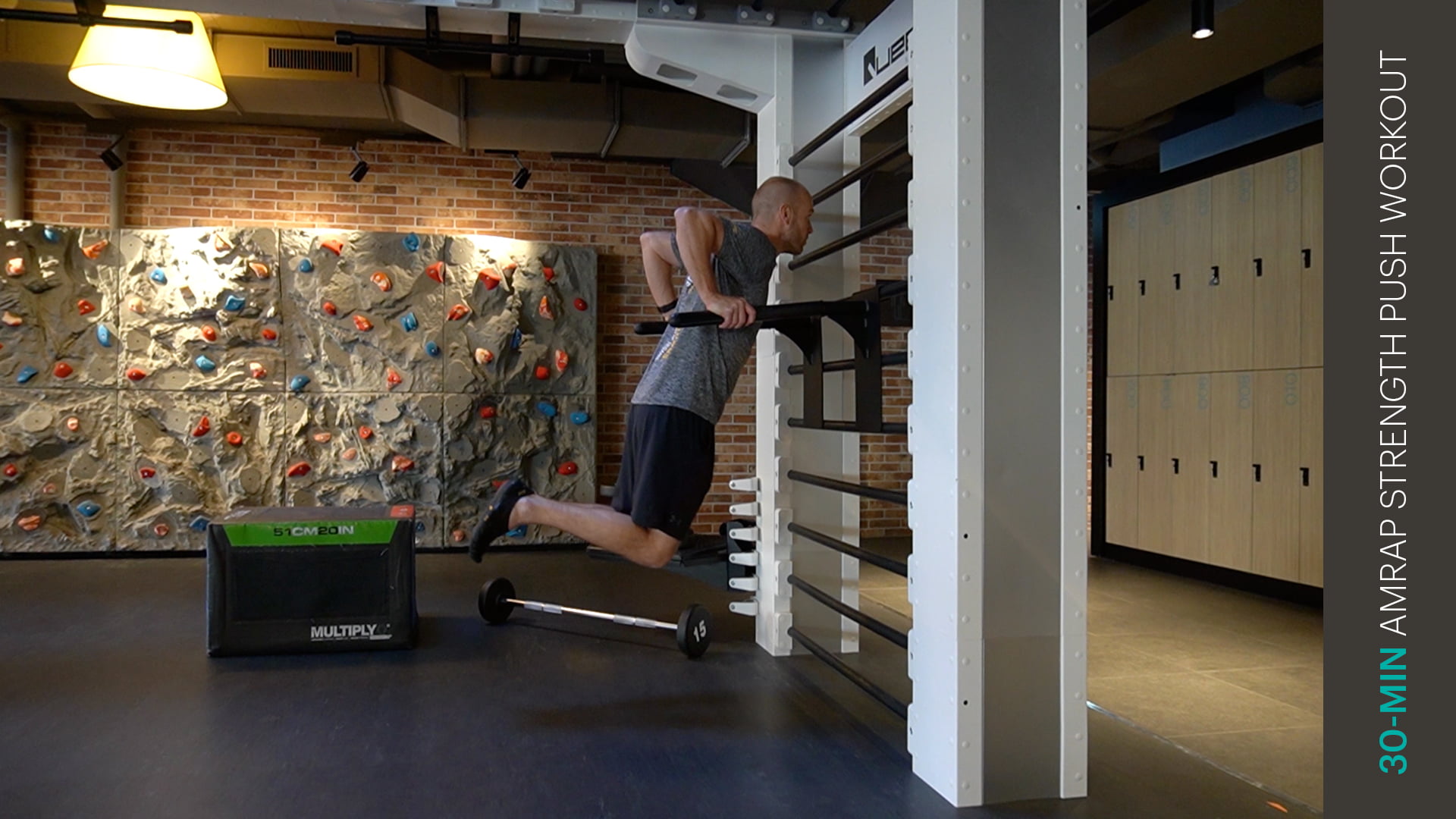 Workout of the week: 30-min AMRAP strength push workout | EVO Fitness